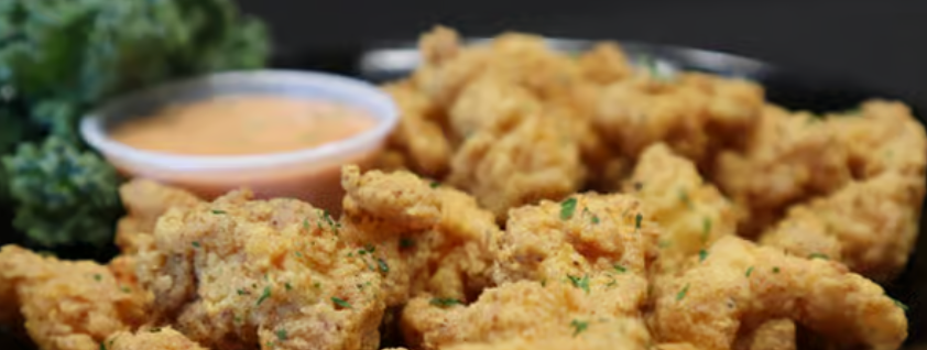 fried alligator bites